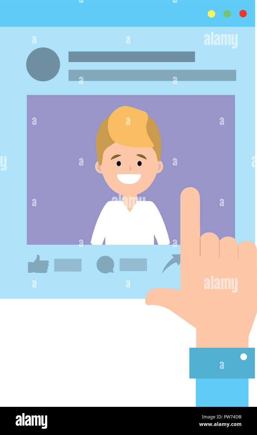 Computer network cartoons Stock Vector Images - Alamy