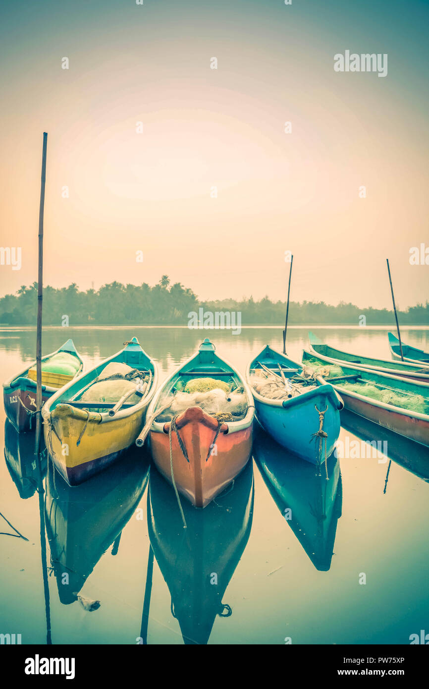 Wood Boats India High Resolution Stock Photography and Images - Alamy