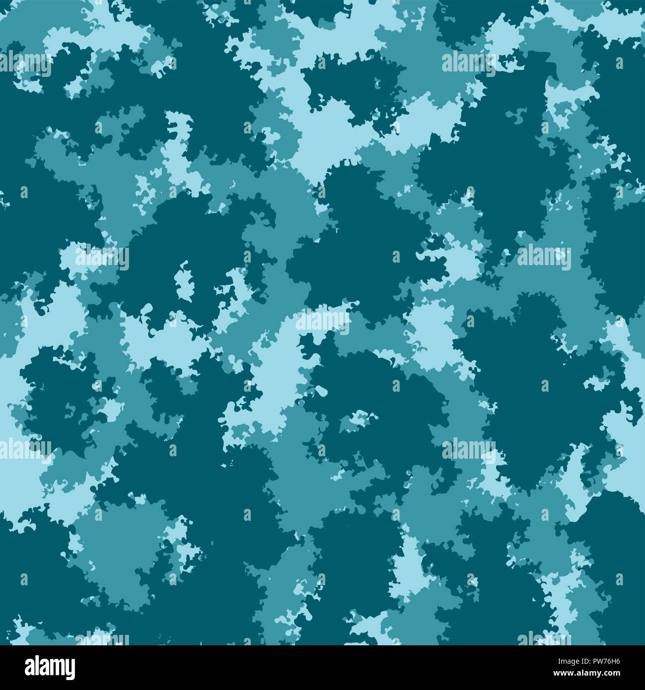 Fashion camo. Colorful camouflage vector pattern. Seamless fabric ...