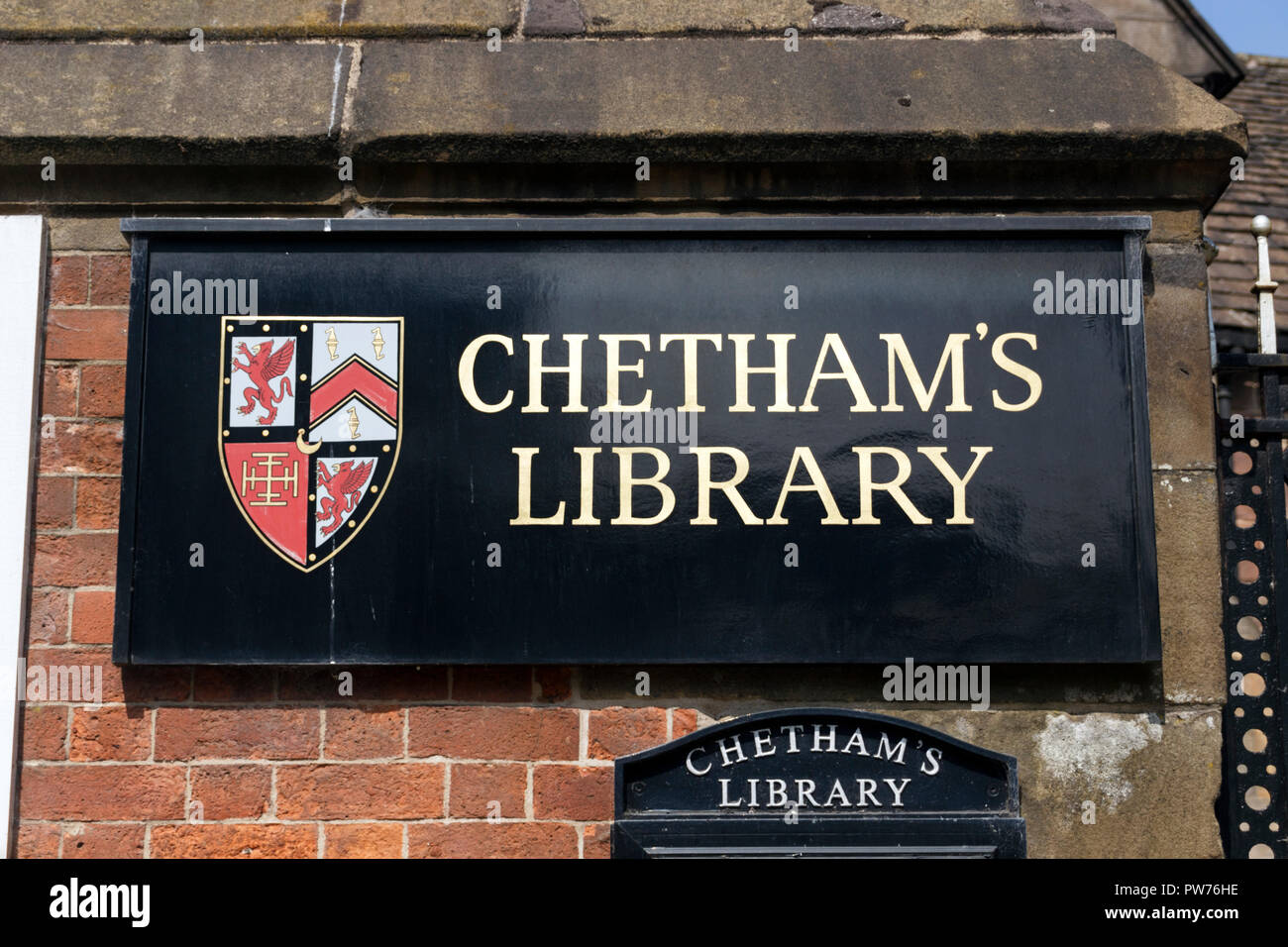 Chethams library hi-res stock photography and images - Alamy