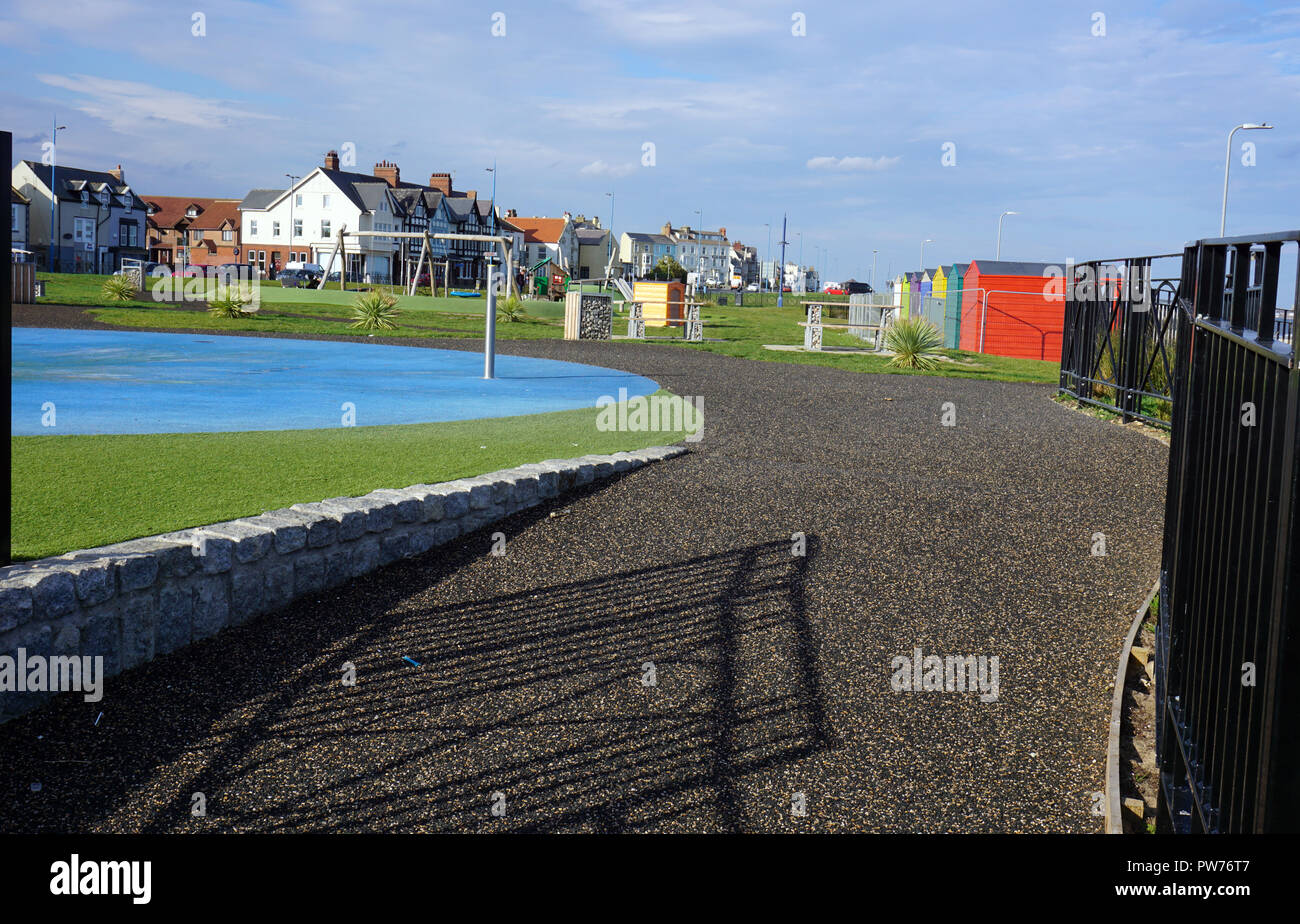 Seaton Carew Hartlepool England Playground Regeneration of the seafront ...