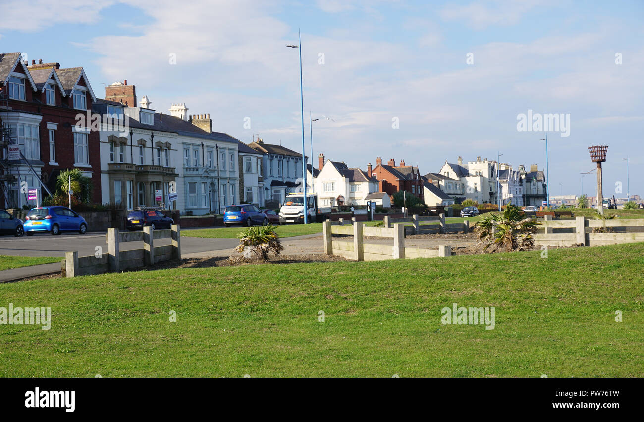 Seaton Carew Hartlepool England Millennium Beacon Stock Photo - Alamy