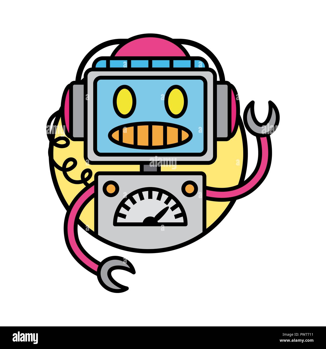 Android robot logo app icon hi-res stock photography and images - Alamy
