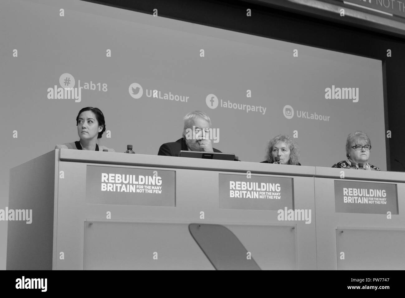 Uk labour politicians Black and White Stock Photos & Images - Alamy