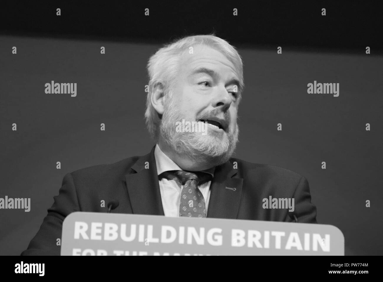 Labour supporters Black and White Stock Photos & Images - Alamy