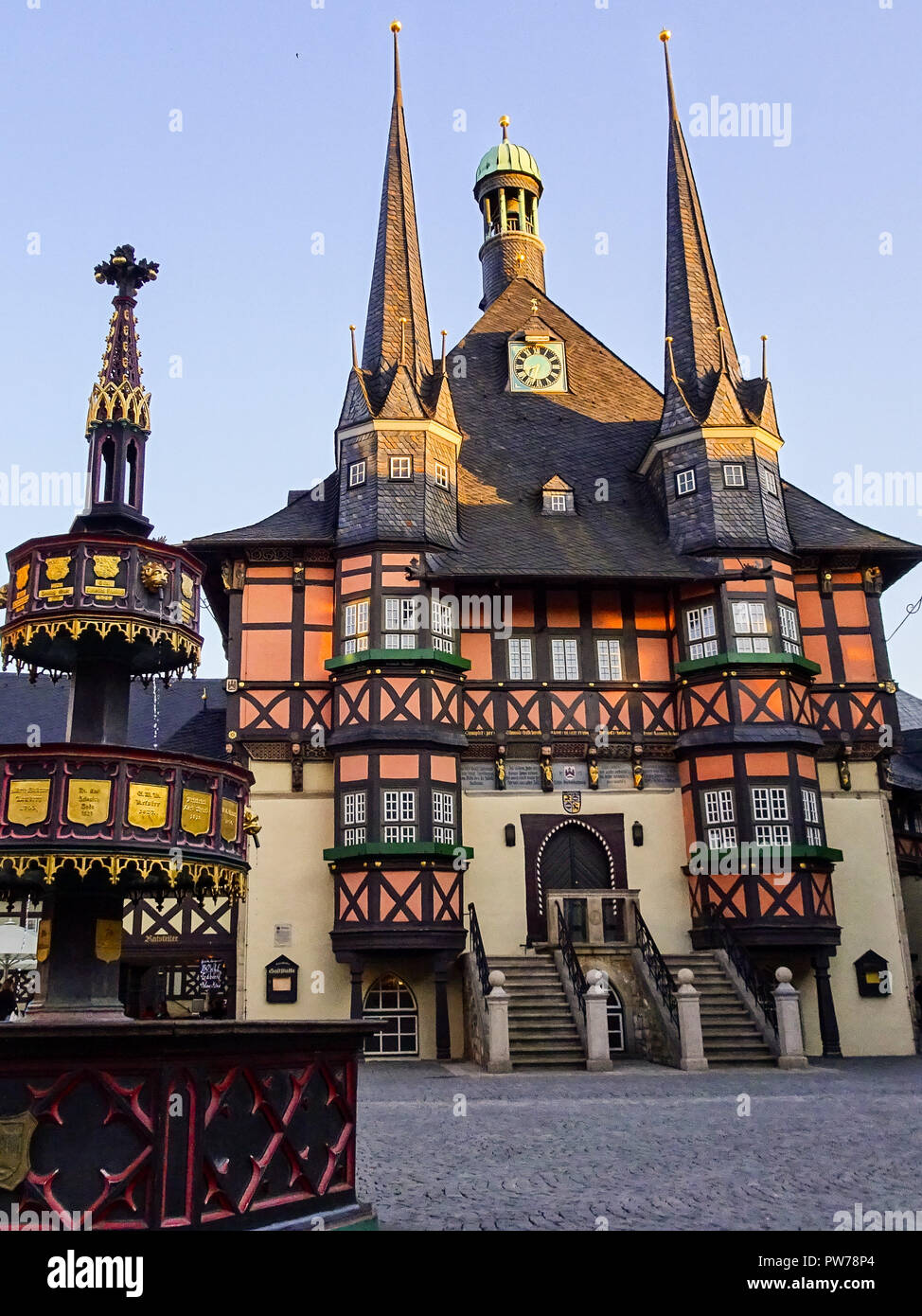 Wernigerode fachwerkhauser hi-res stock photography and images - Alamy