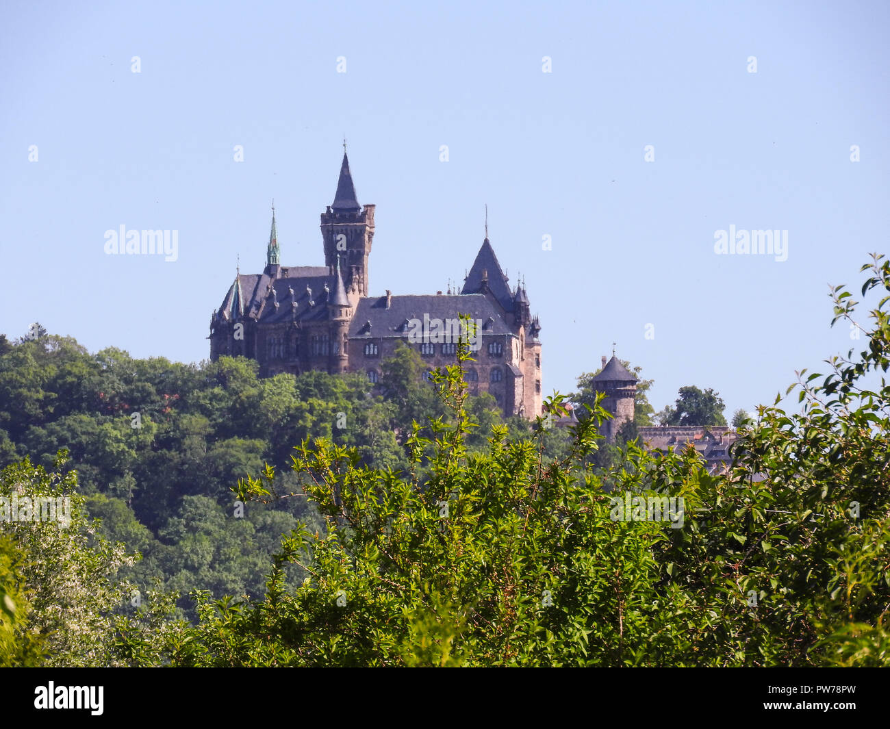 Wernigerode is a beautiful city in the Harz Stock Photo - Alamy