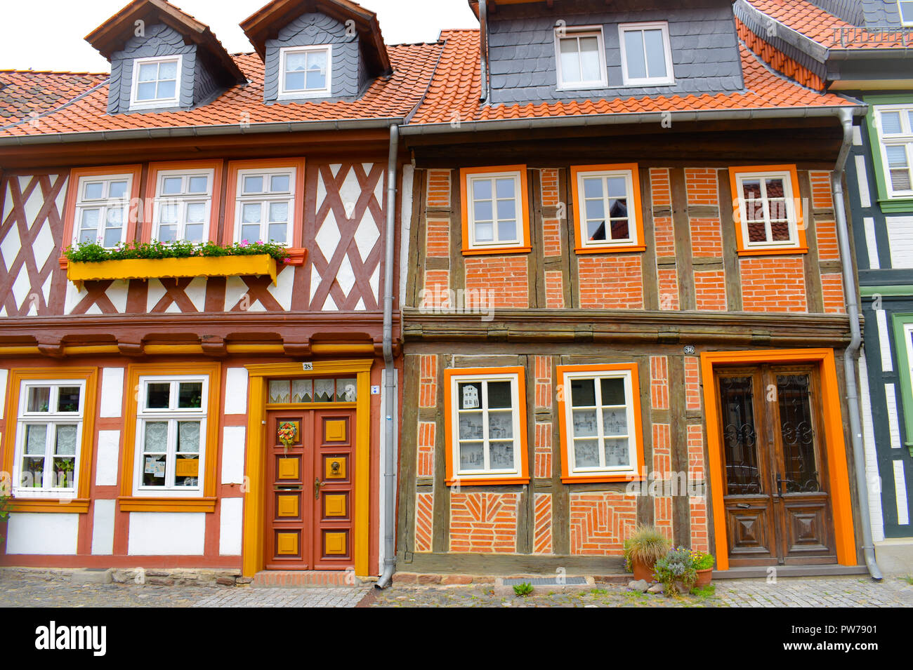 Wernigerode is a beautiful city in the Harz Stock Photo - Alamy