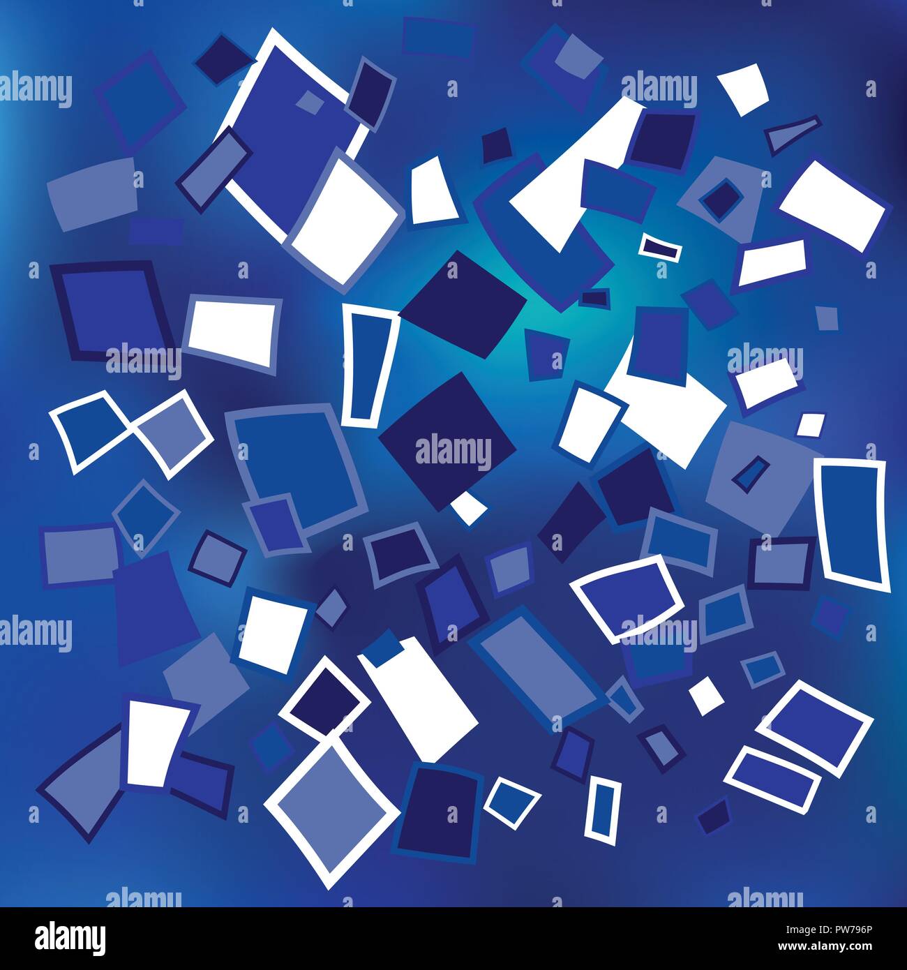 Blue grid paper Stock Vector Images - Alamy