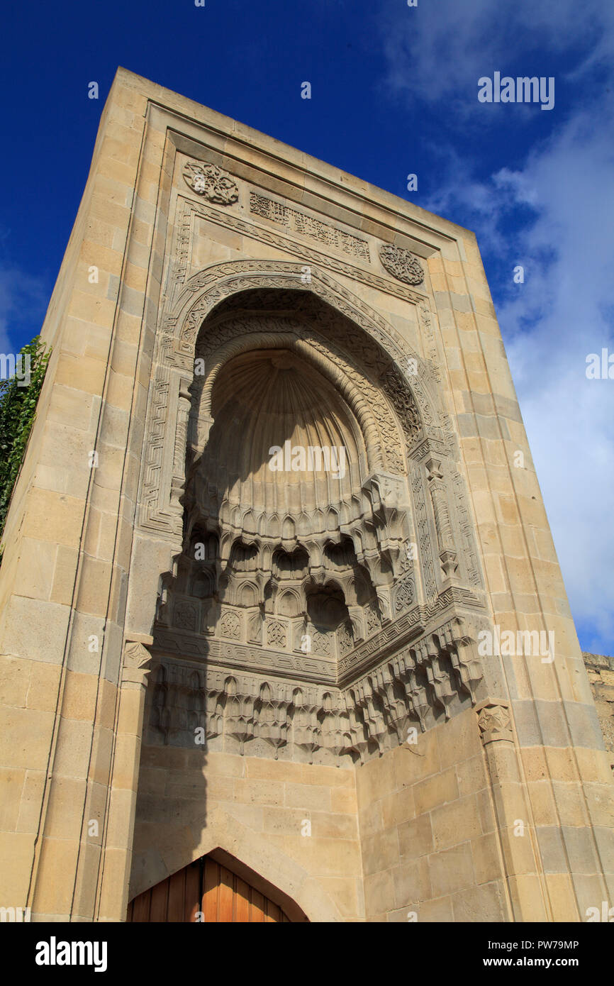 Azerbaijan; Baku, Old City, Palace of the Shirvanshahs Stock Photo - Alamy