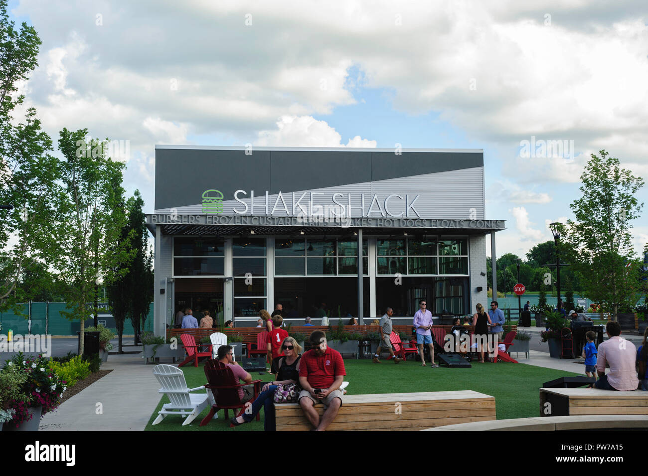 Shake Shack at the Summit at Fritz Farm in Lexington Kentucky Stock ...