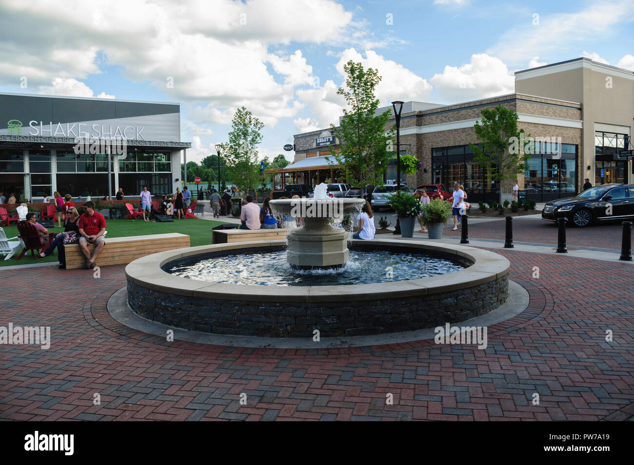 Shake Shack at the Summit at Fritz Farm in Lexington Kentucky Stock ...