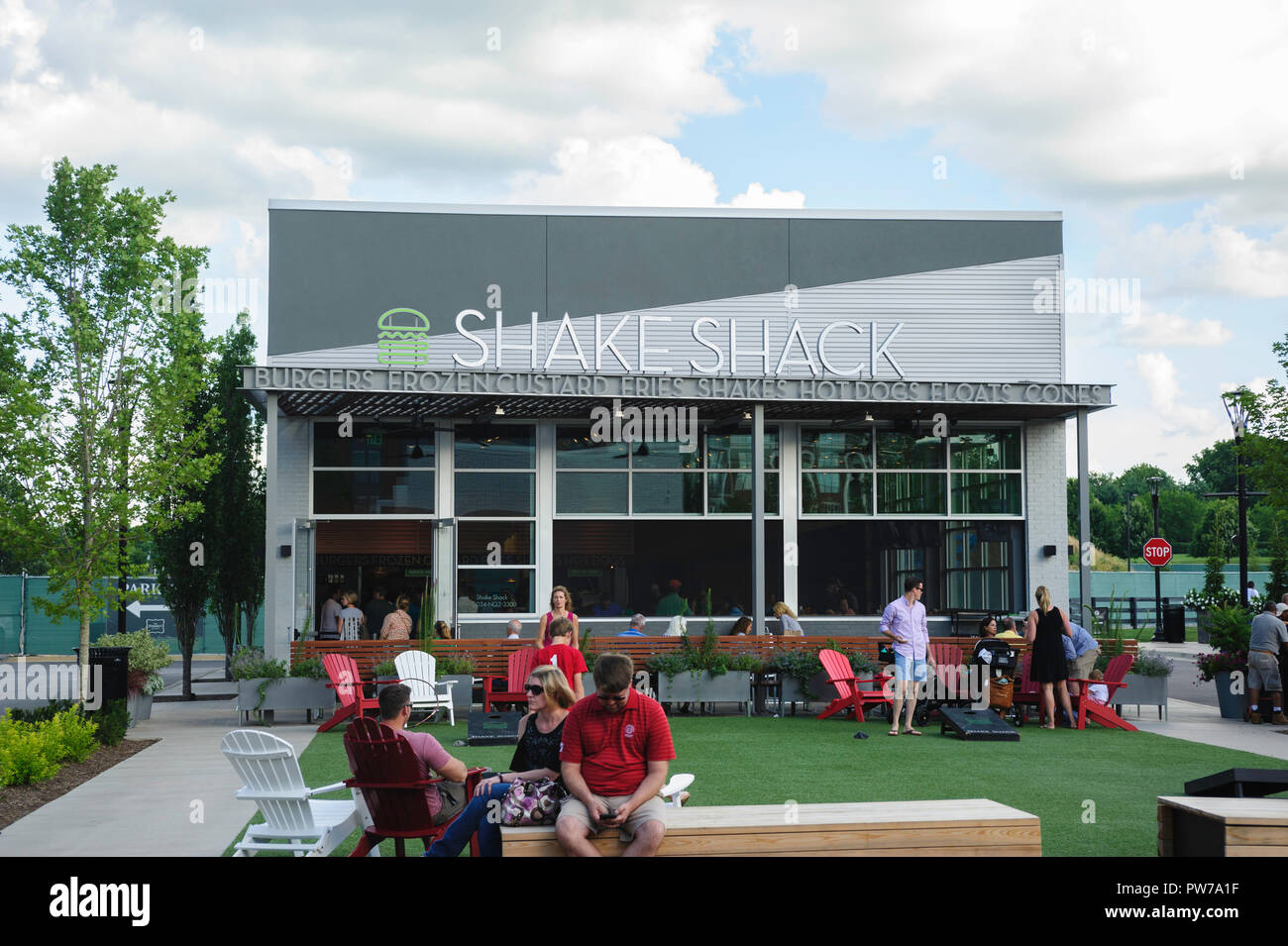 Shake Shack at the Summit at Fritz Farm in Lexington Kentucky Stock ...
