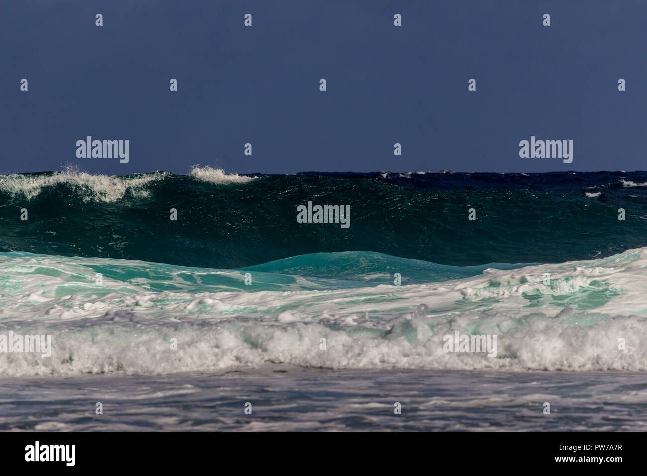Tropical wave pattern hi-res stock photography and images - Alamy
