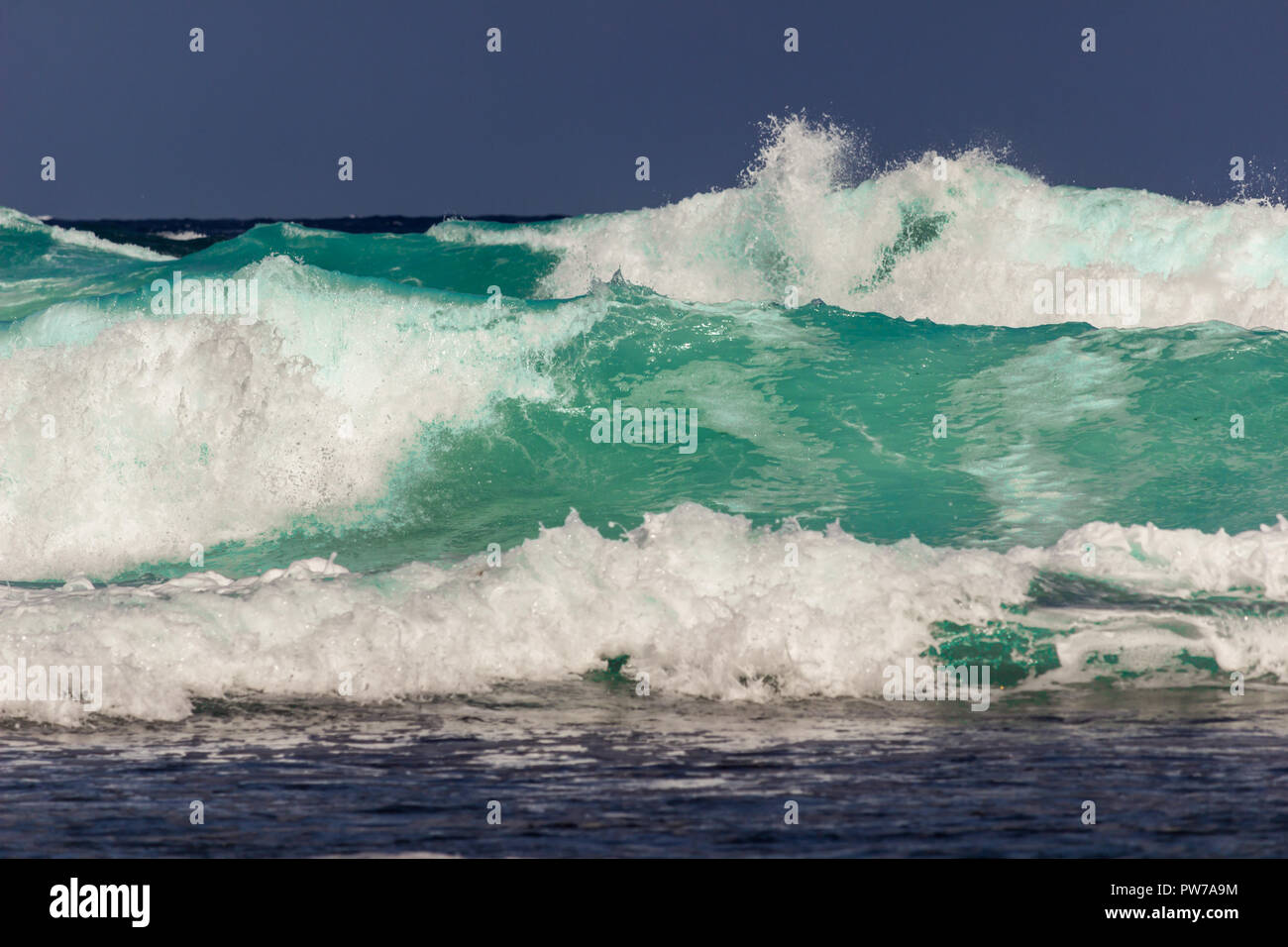 Tropical wave pattern hi-res stock photography and images - Alamy