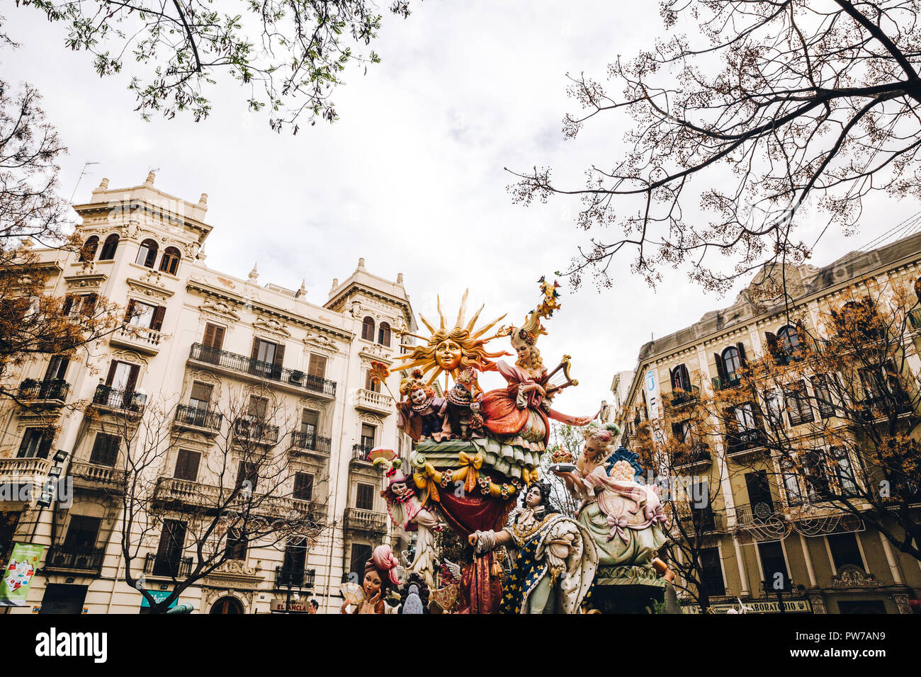 Festival of the fallas hi-res stock photography and images - Alamy