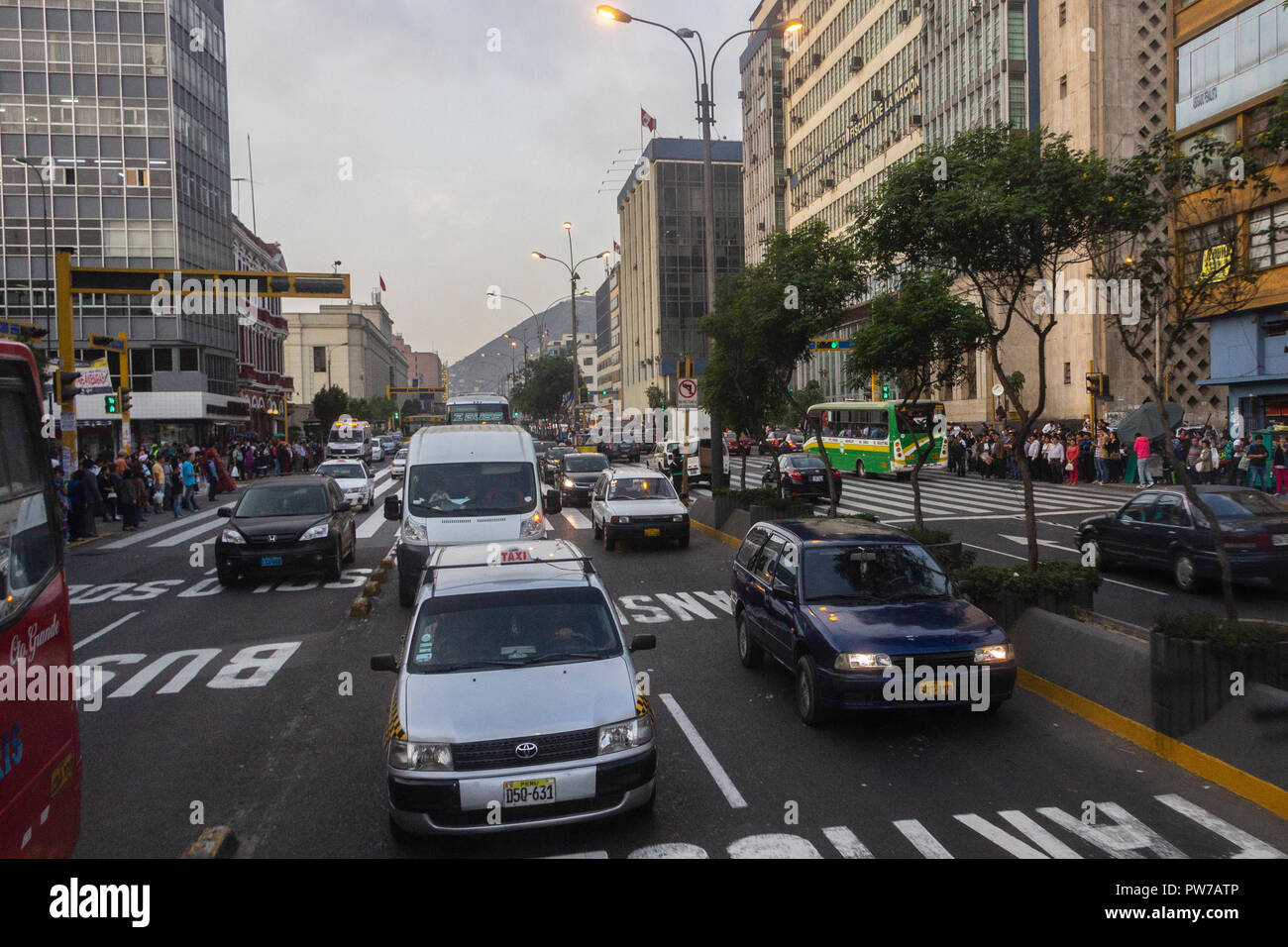 Lima, Peru - June 18, 2015: The World Health Organization named Lima, a ...