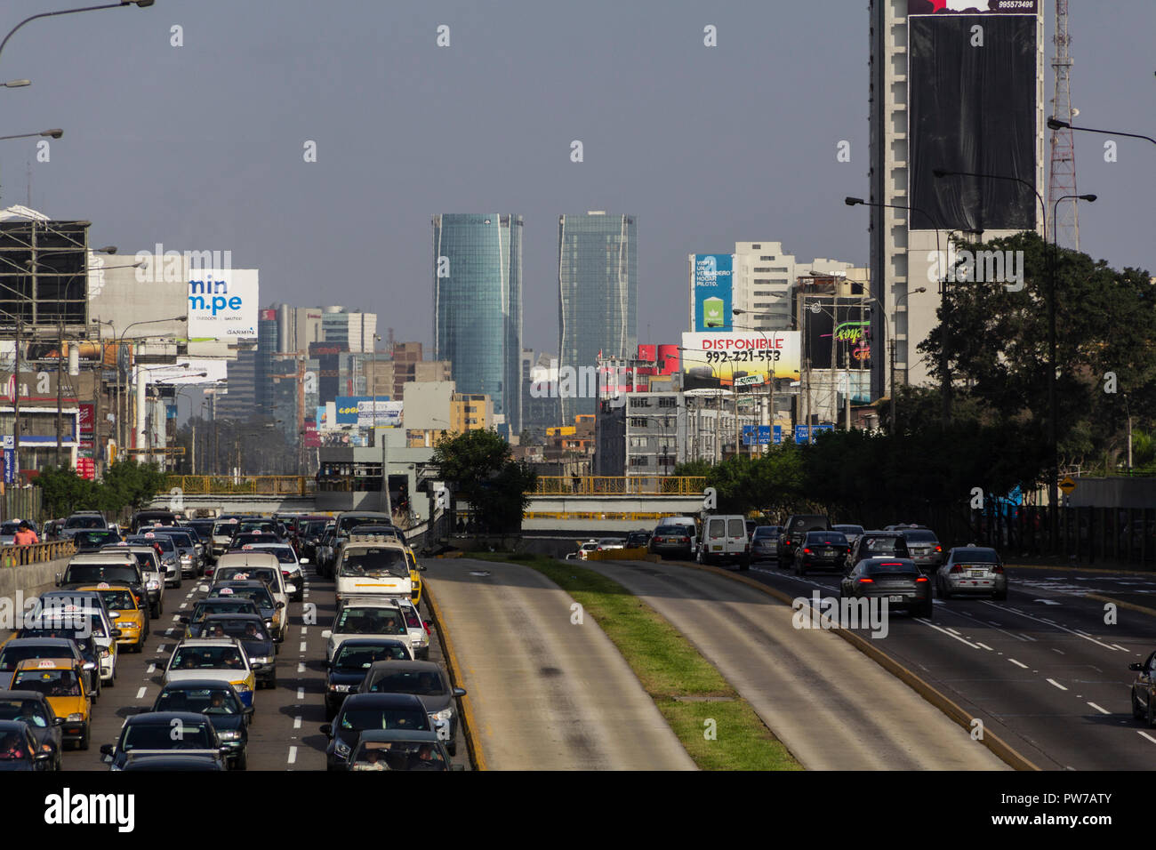 Lima, Peru - June 18, 2015: The World Health Organization named Lima, a ...