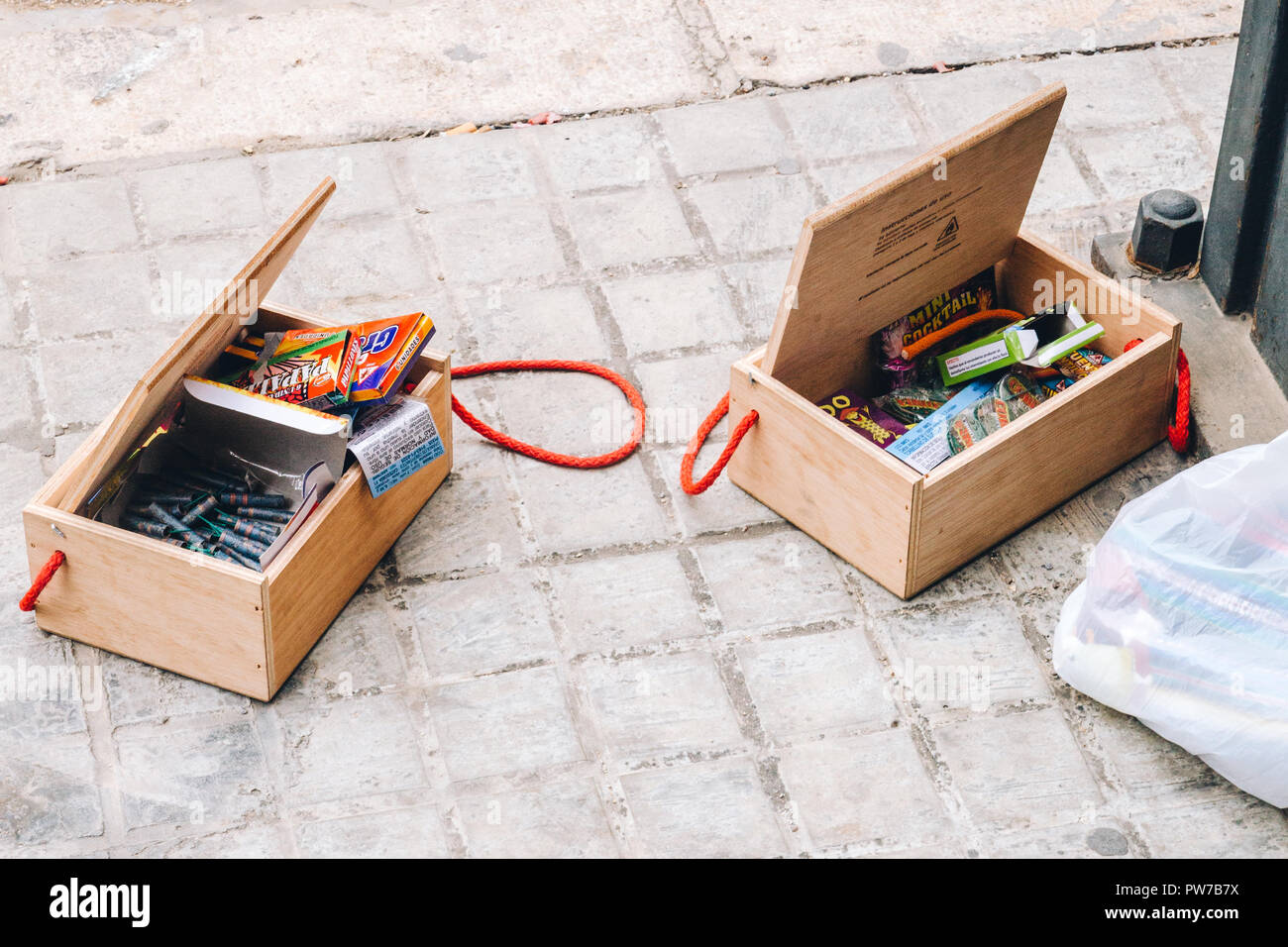 Fireworks box hi-res stock photography and images - Alamy