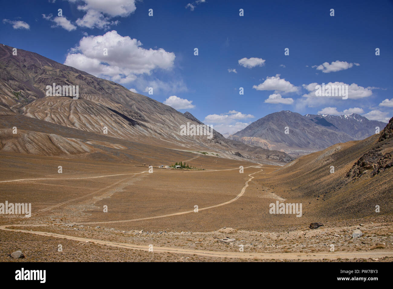Village in bartang valley hi-res stock photography and images - Alamy