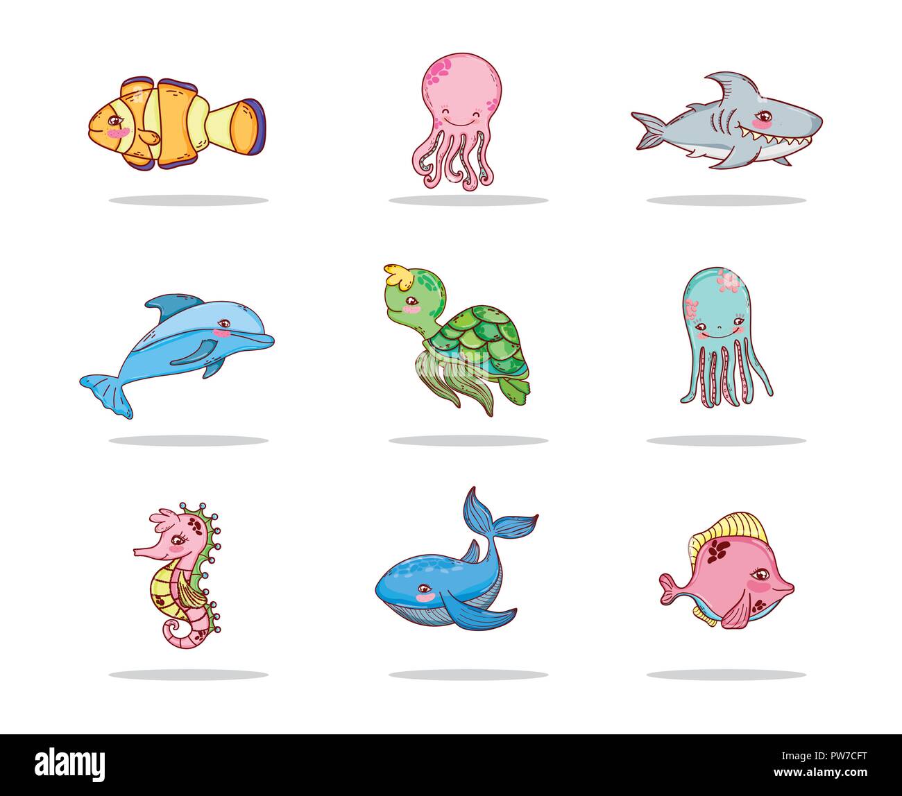 Whale shark plankton Cut Out Stock Images & Pictures - Alamy