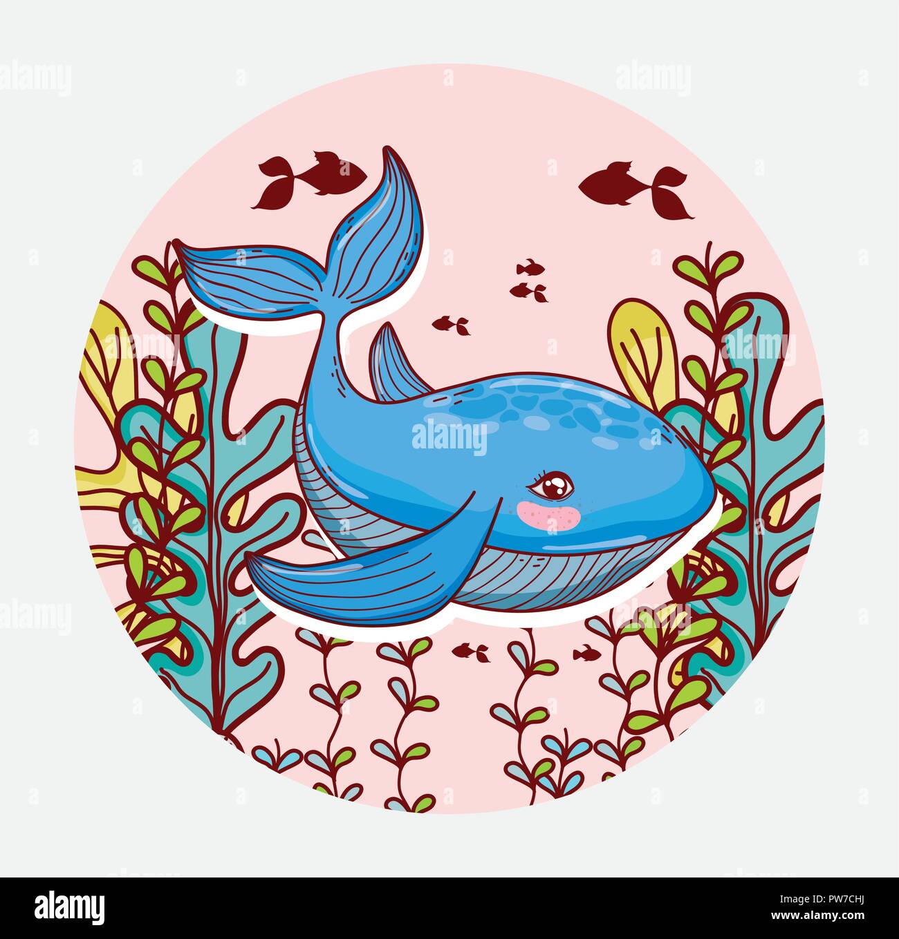 aquatic marine life Stock Vector Image & Art - Alamy