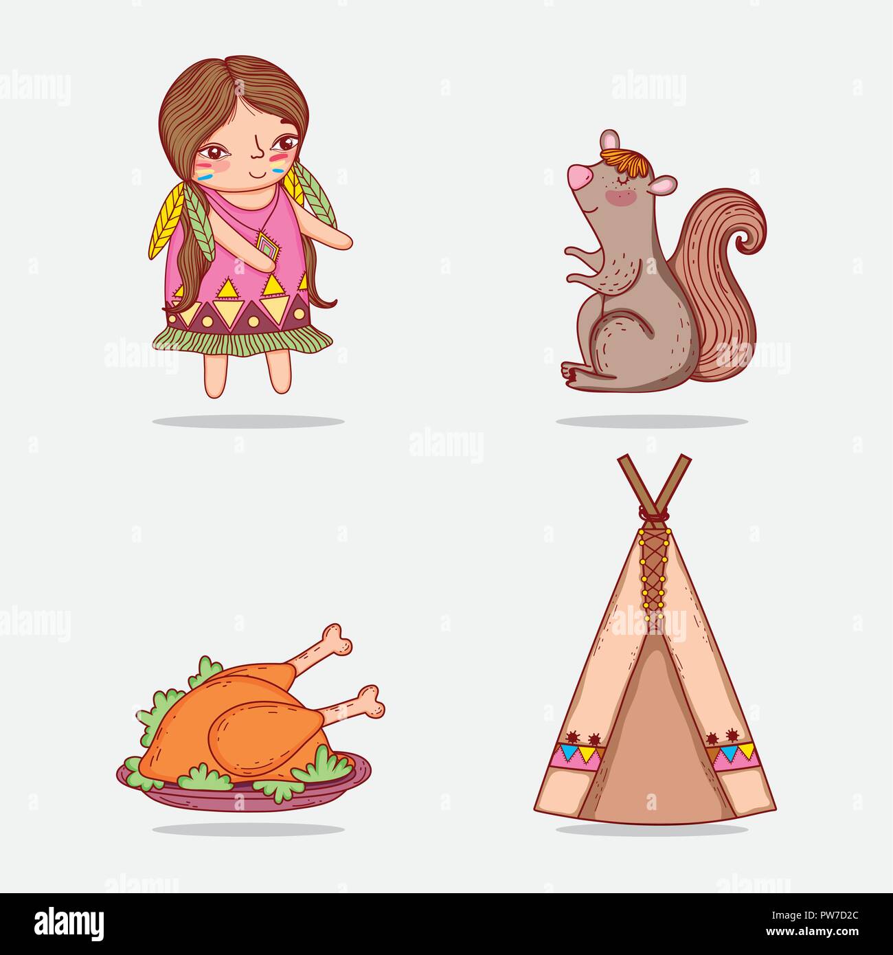 Food indigenous Stock Vector Images - Alamy