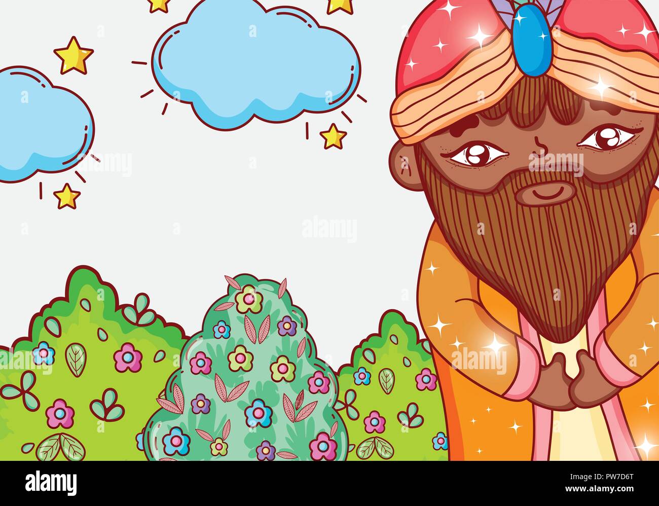 King gaspar magi Stock Vector Images - Alamy