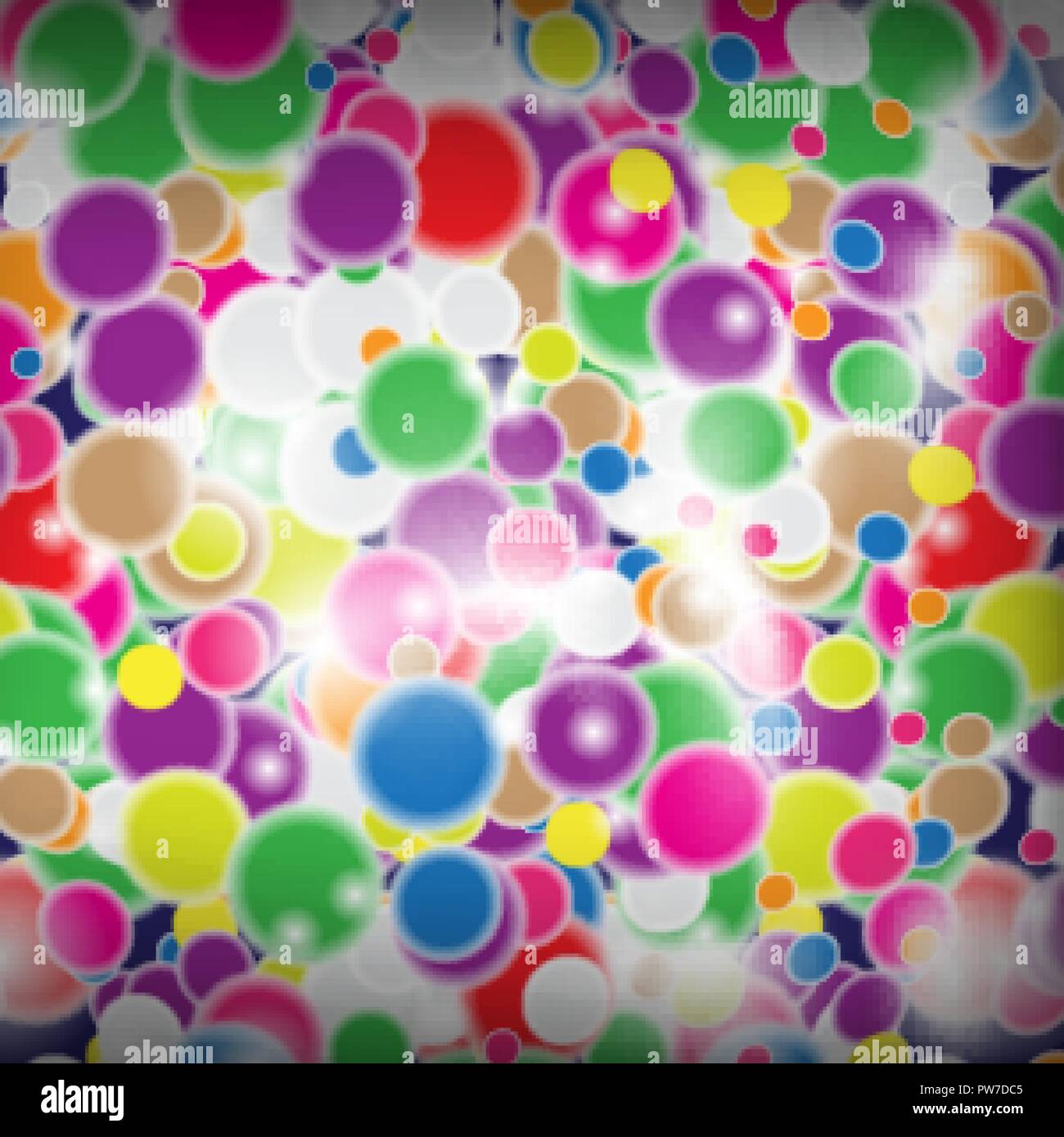 Colorful Abstract Psychedelic Art Background. Vector Illustration Stock ...