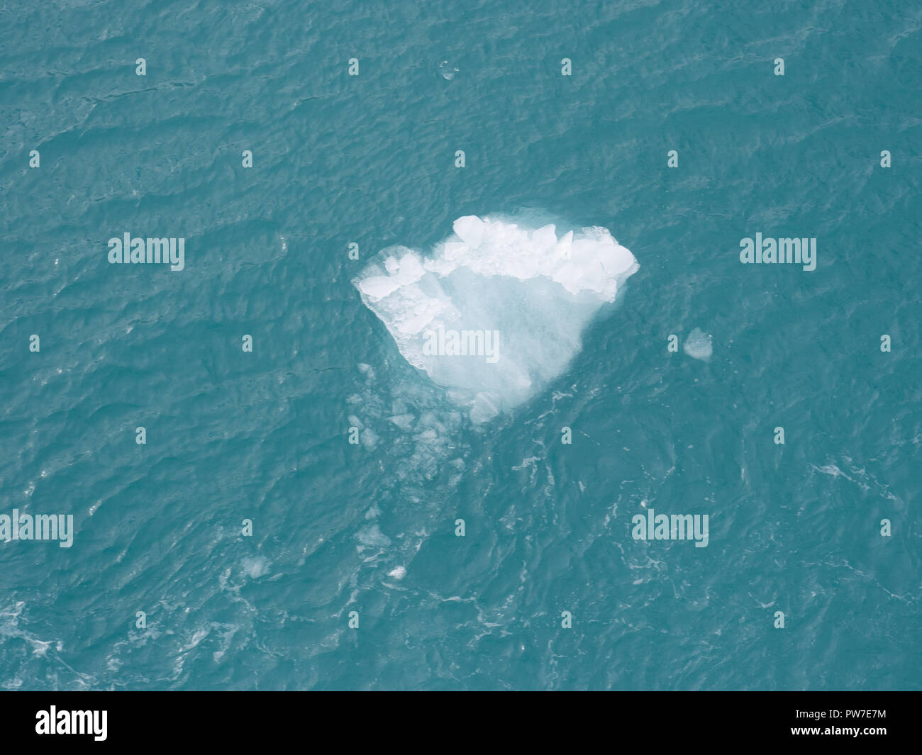 Ice Floating In The Ocean Stock Photo - Alamy