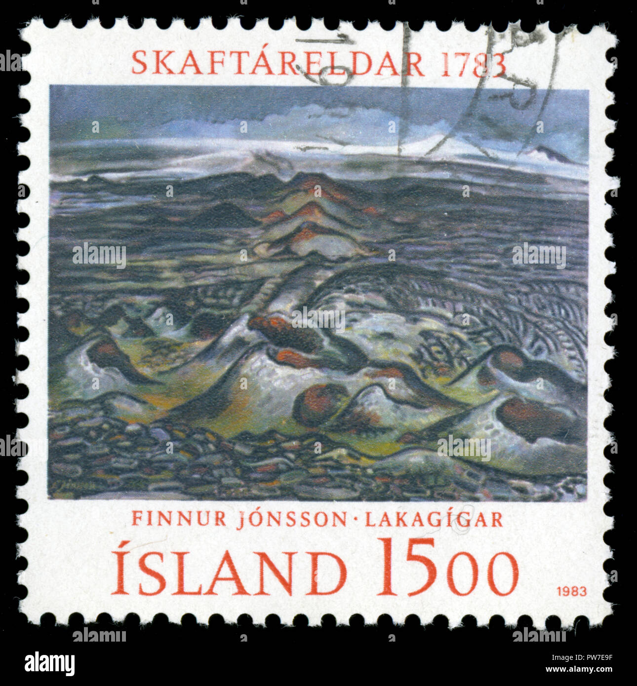 Icelandic postage stamp hi-res stock photography and images - Alamy