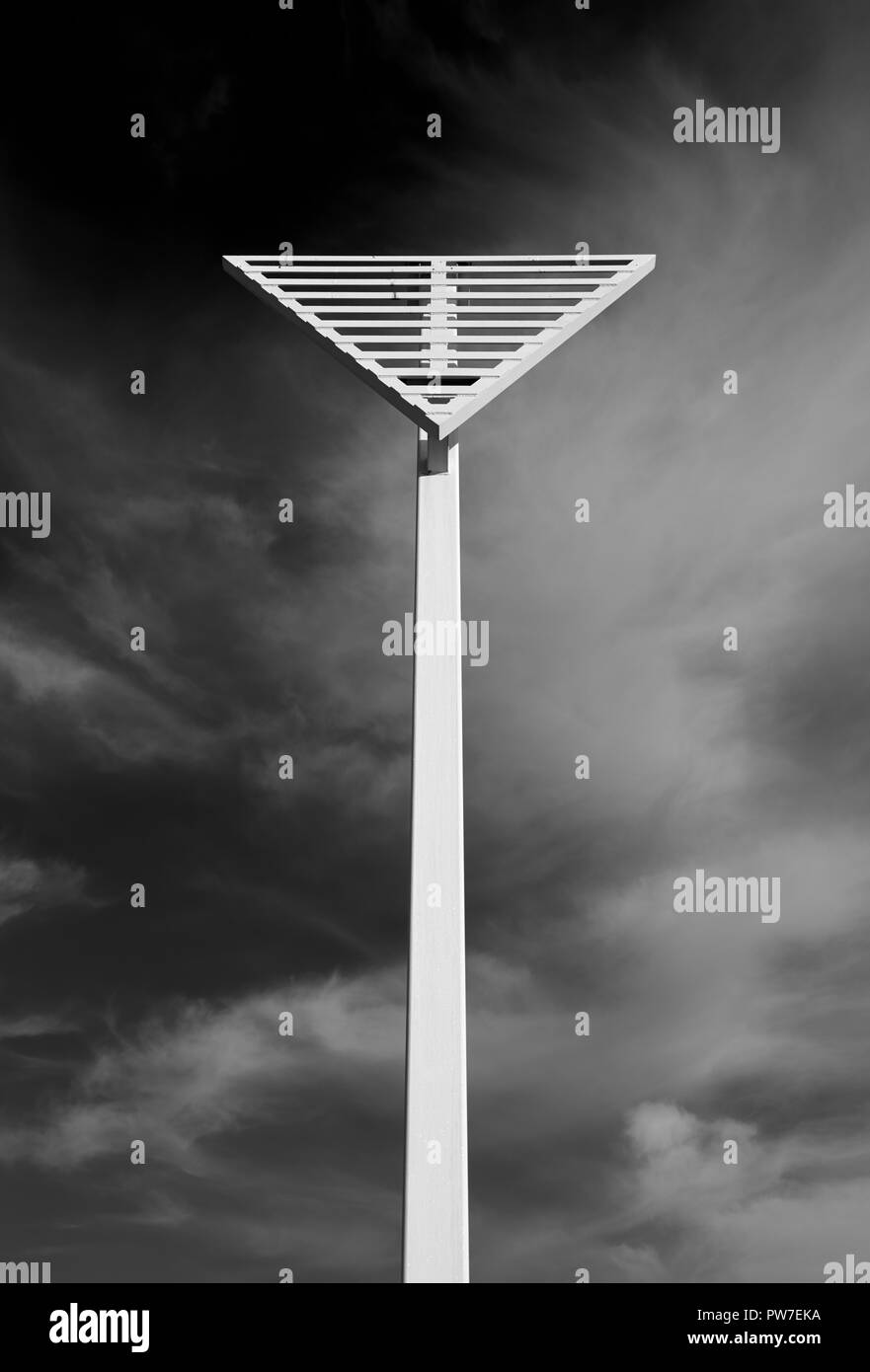 Maritime navigation mark on Black and White Stock Photos & Images - Alamy