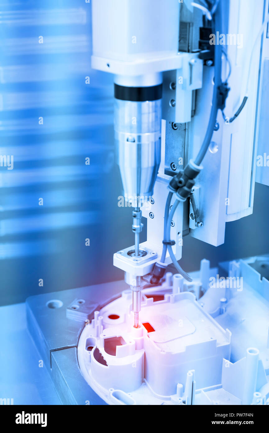 Robotic vision sensor camera system in intellegence factory Stock Photo ...