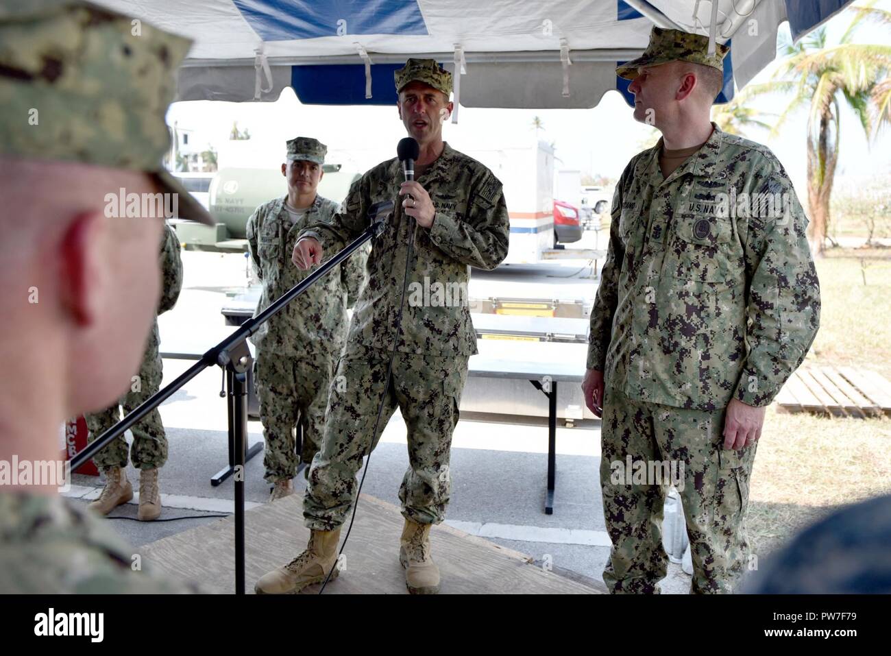 KEY WEST, Fla. (Sept. 21, 2017) Chief of Naval Operations (CNO) Adm ...