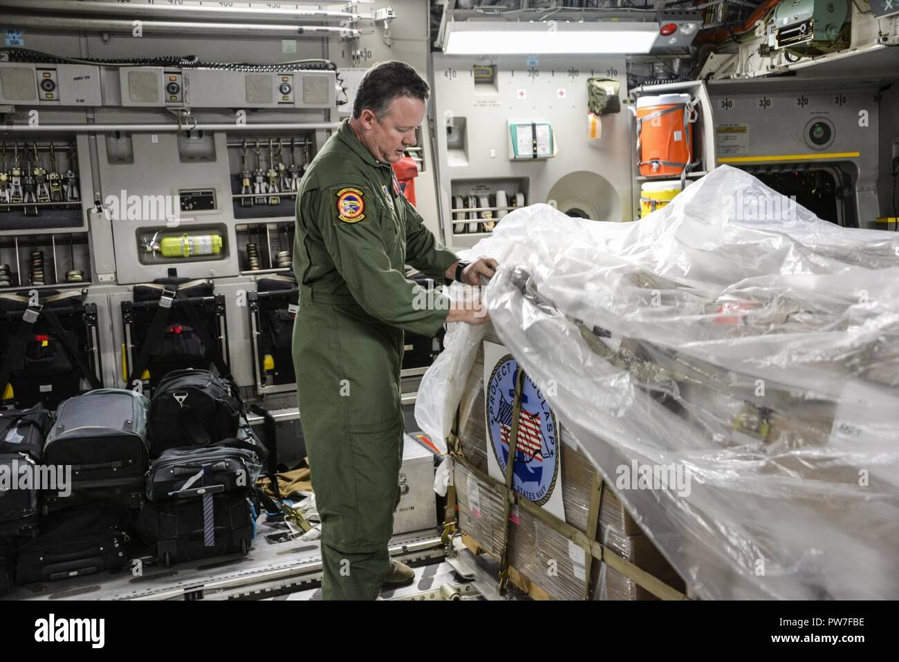 Senior Master Sgt. Toby Thompson, 21st Airlift Squadron loadmaster ...