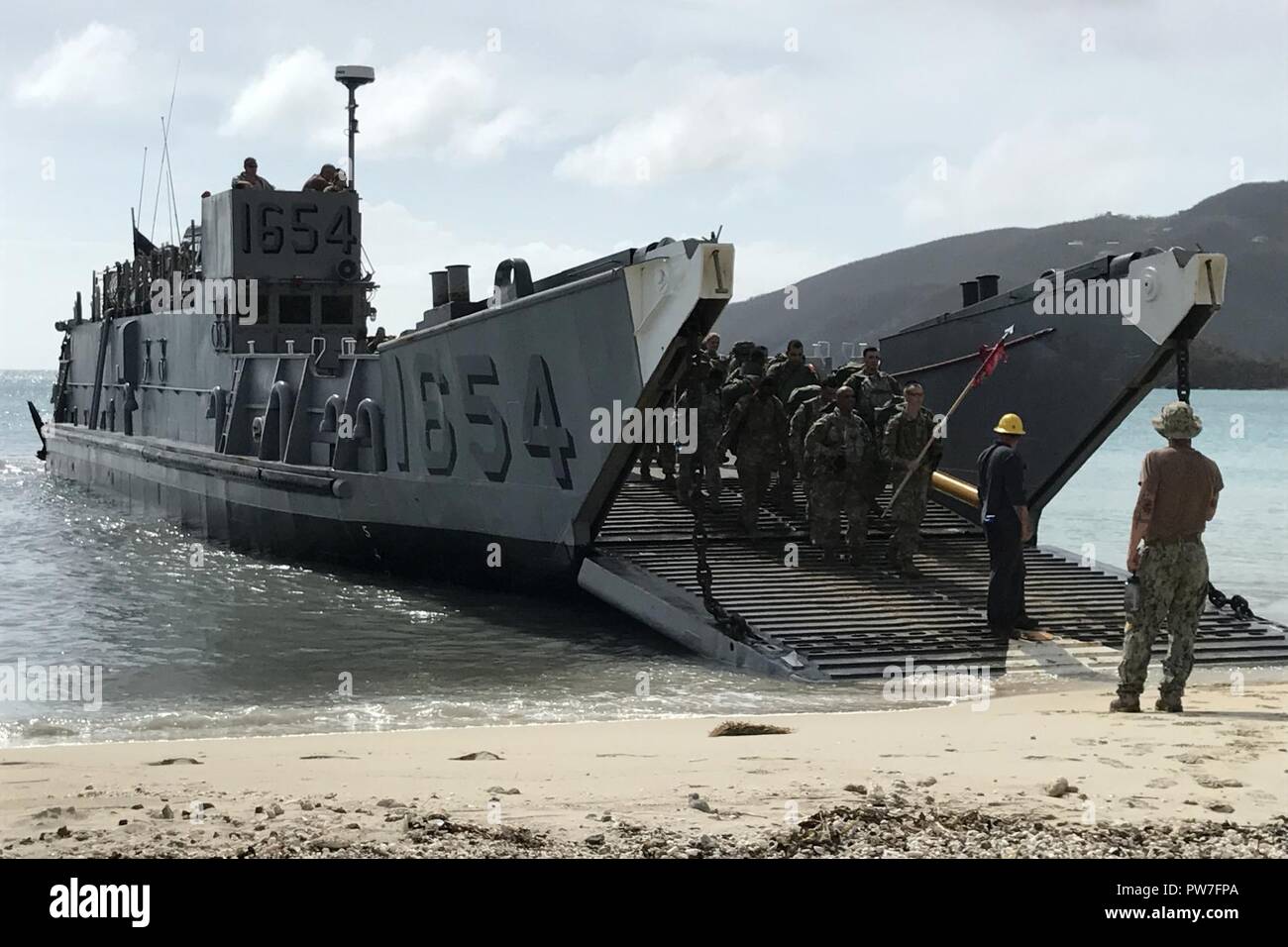 Soldiers of the 602nd Area Support Medical Company, 261st ...