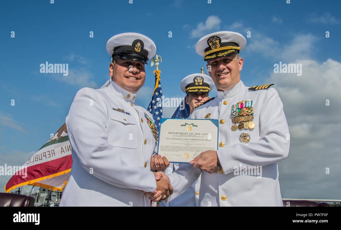 CORONADO, Calif., (Sept. 22, 2017) Chief Yeoman Matthew T. Rivas ...