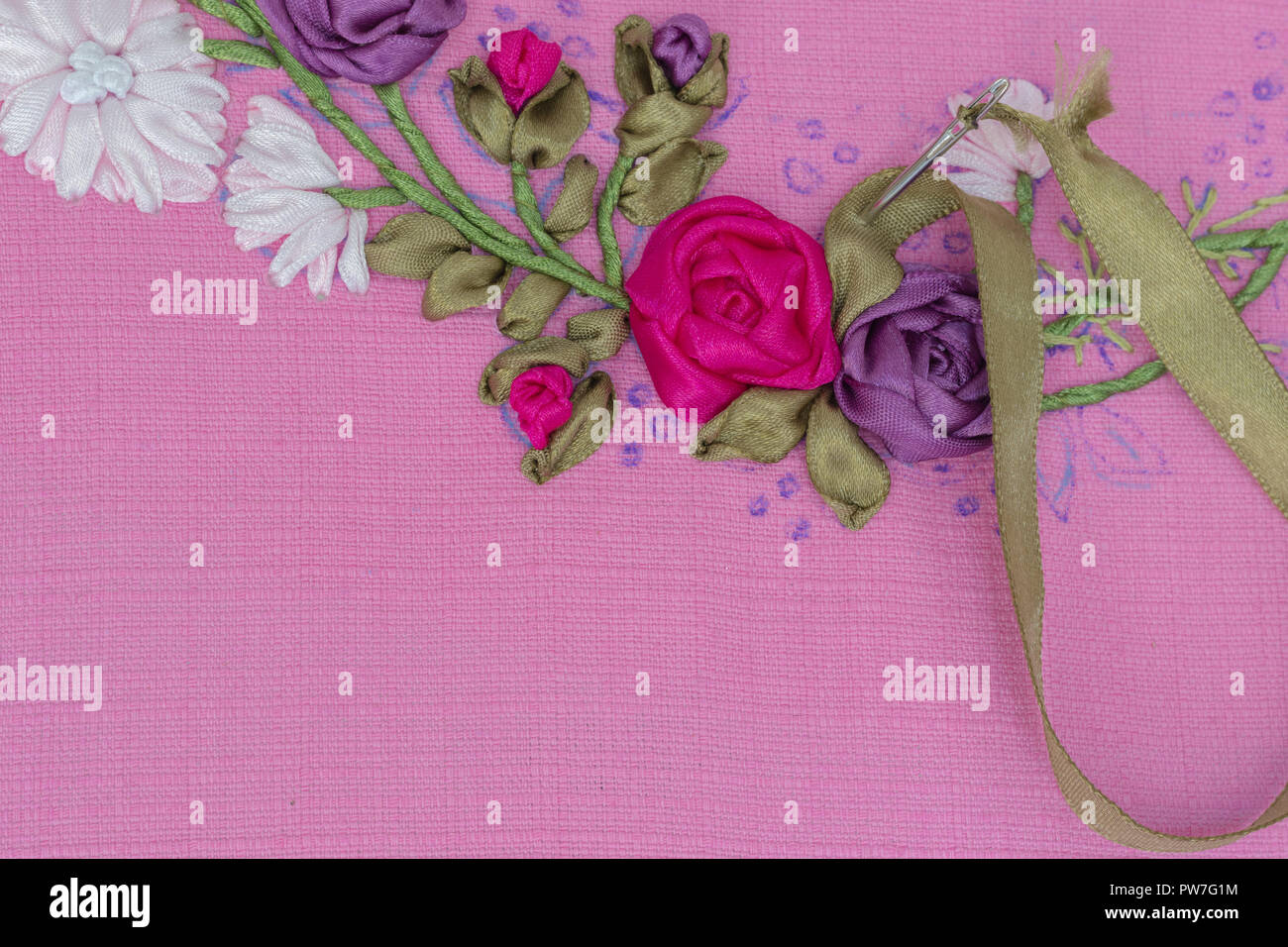 Embroidery on neckline hi-res stock photography and images - Alamy