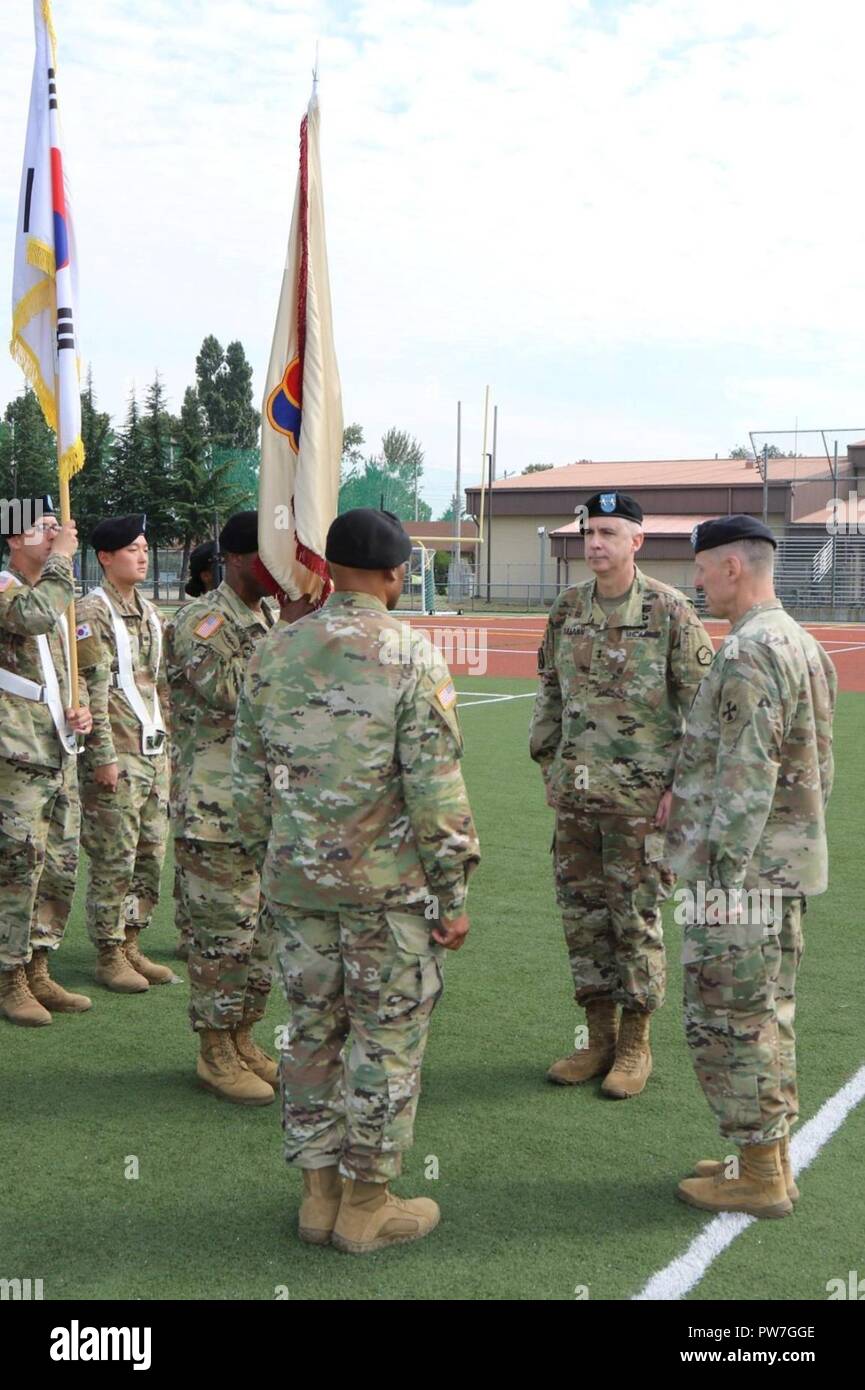 Lt. Gen. Thomas S. Vandal, 8th Army Commanding General, Maj. Gen. John ...