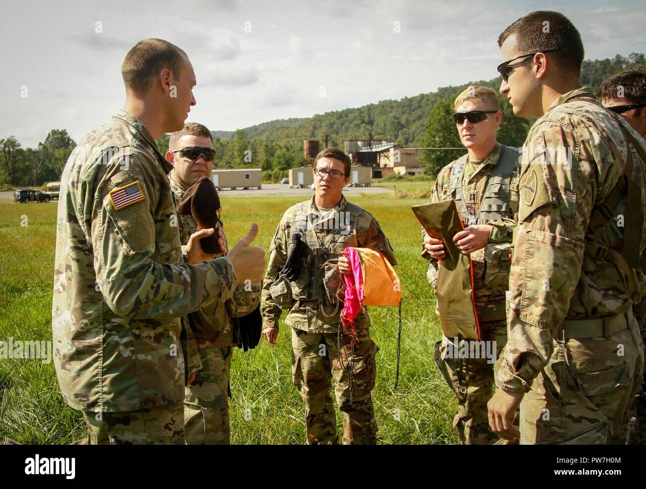 Pathfinder students conduct a VIRS (verbally initiated release system ...