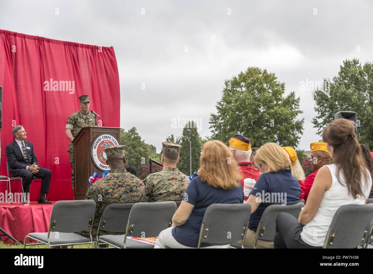 U.S. Marine Corps Lt. Gen. Robert S. Walsh, commanding general, Marine ...