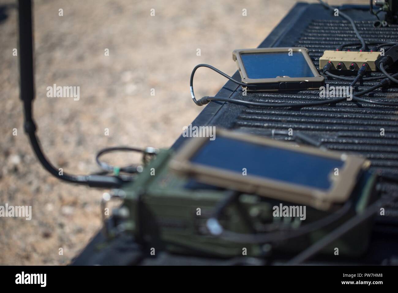 U.S Marines with Marine Aviation Weapons and Tactics Squadron One ...