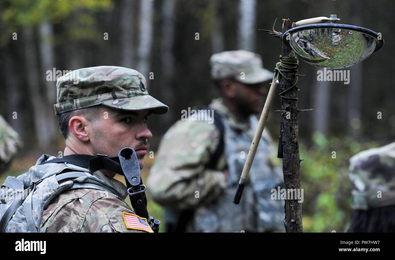 Army Staff Sgt. David Riley, assigned to the 109th Transportation ...