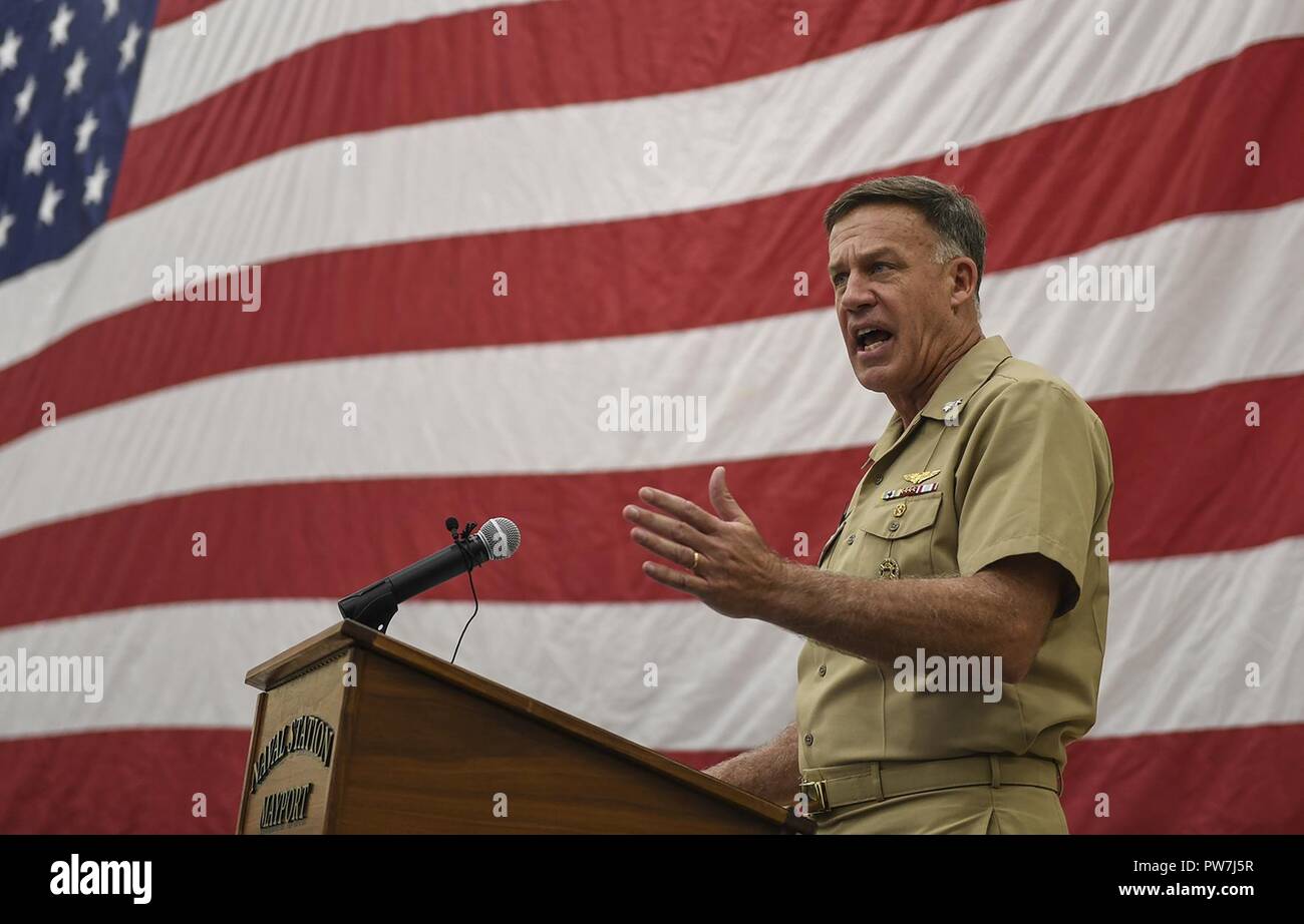 MAYPORT, Fla. (Sept. 22, 2017) Rear Adm. Sean Buck, commander of U.S ...