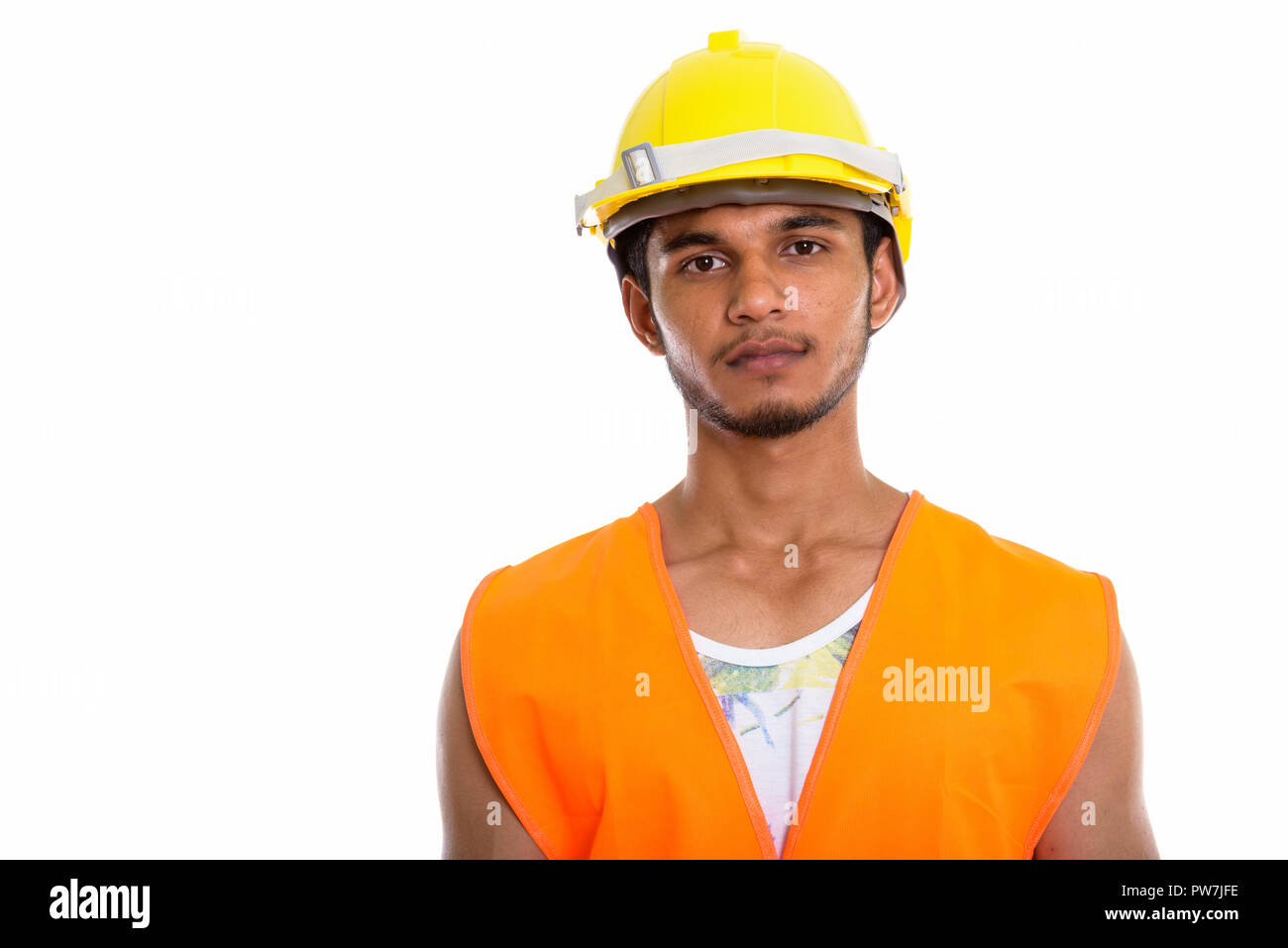 Indian worker safety hi-res stock photography and images - Alamy