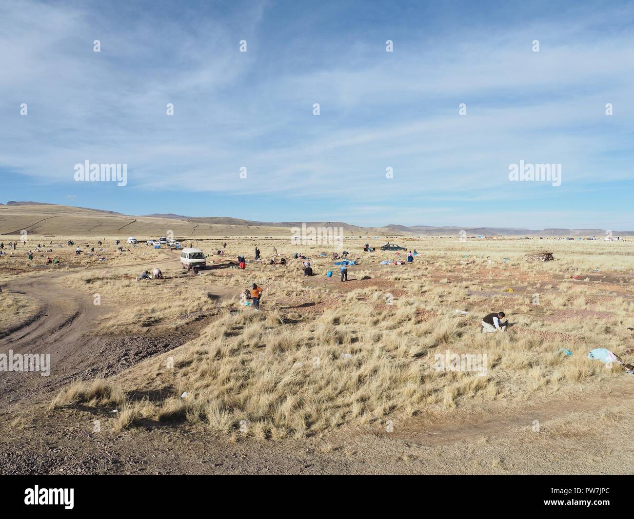 Chuno potato eat hi-res stock photography and images - Alamy