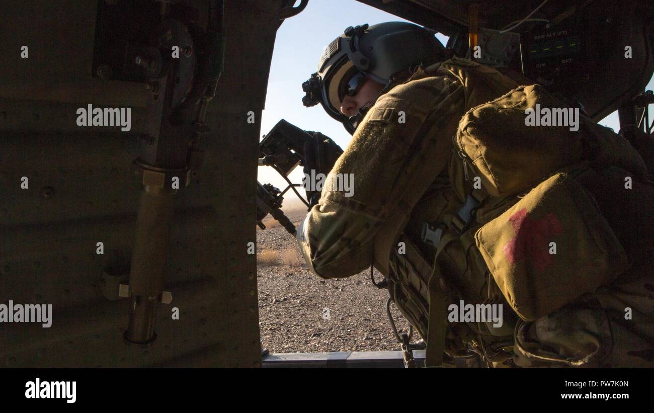 U.S. Army Spc. Joseph Turnage, a native of Polson, Mont., MH-60M ...