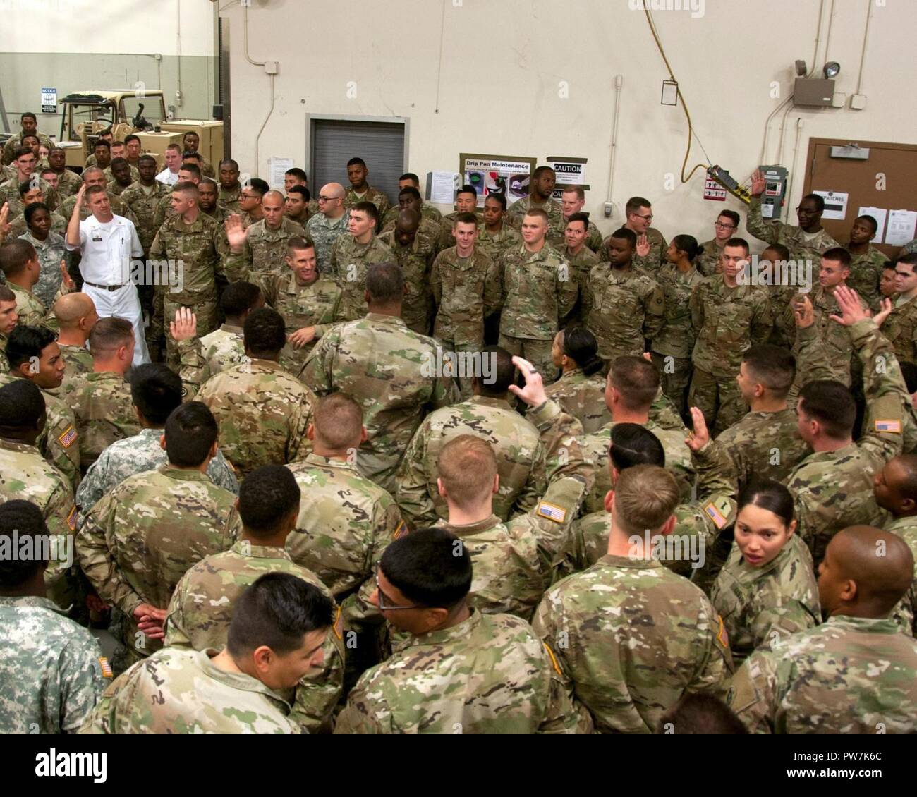 Sgt. Maj. of the Army Dan Dailey answers questions from the 17th Combat ...