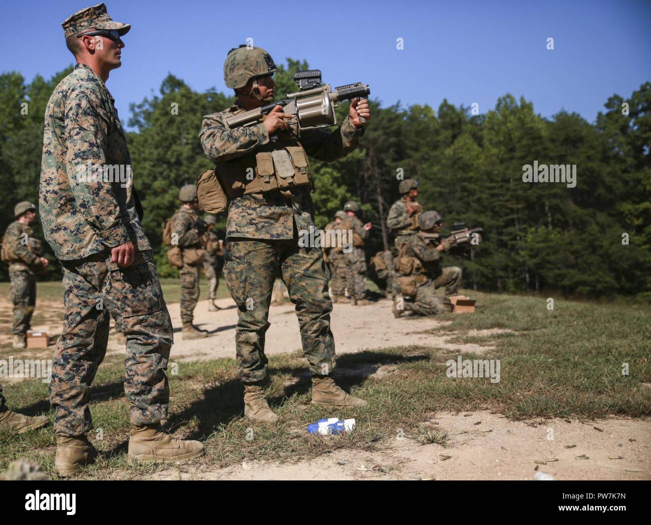 Staff Sergeant James M. Finney, platoon sergeant, 1st platoon, Alpha ...