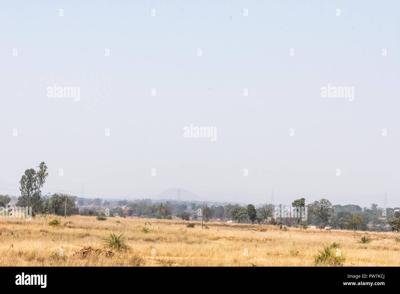 Dry paddy field hi-res stock photography and images - Alamy